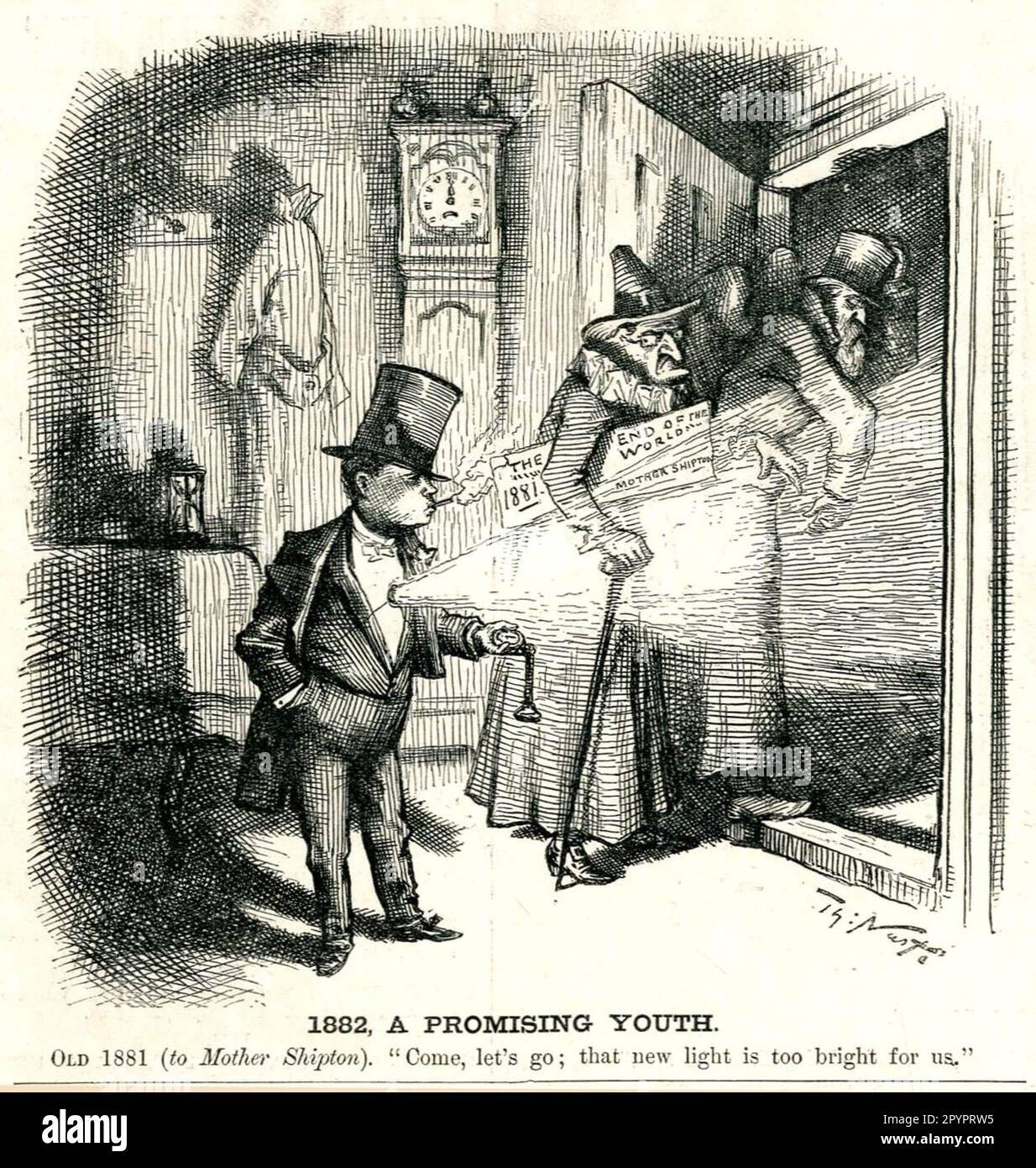 Old mother shipton hi-res stock photography and images - Alamy