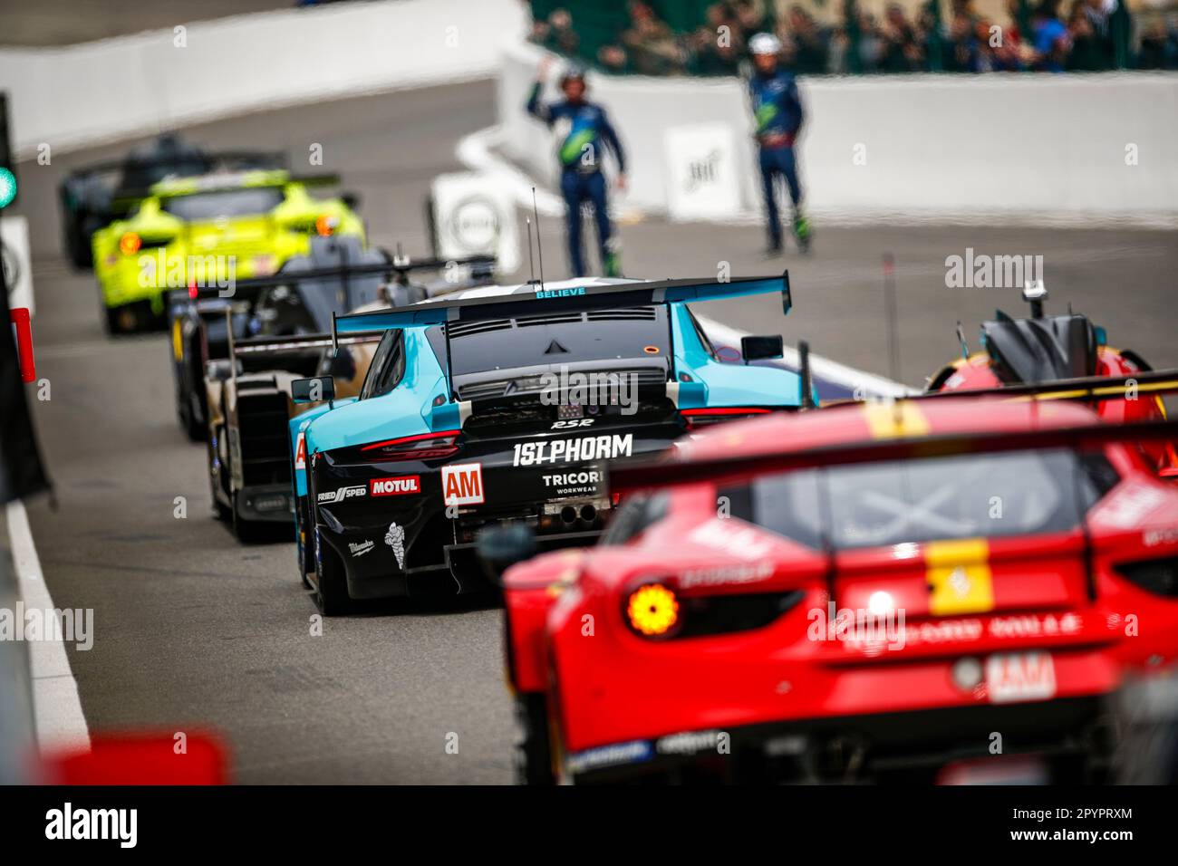 Porsche 911 RSR, Proton Competition (#88), Ryan Hardwick (USA ...