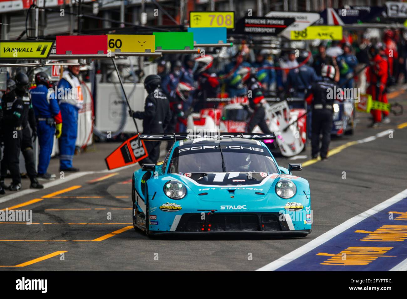 Porsche 911 RSR, Proton Competition (#88), Ryan Hardwick (USA ...