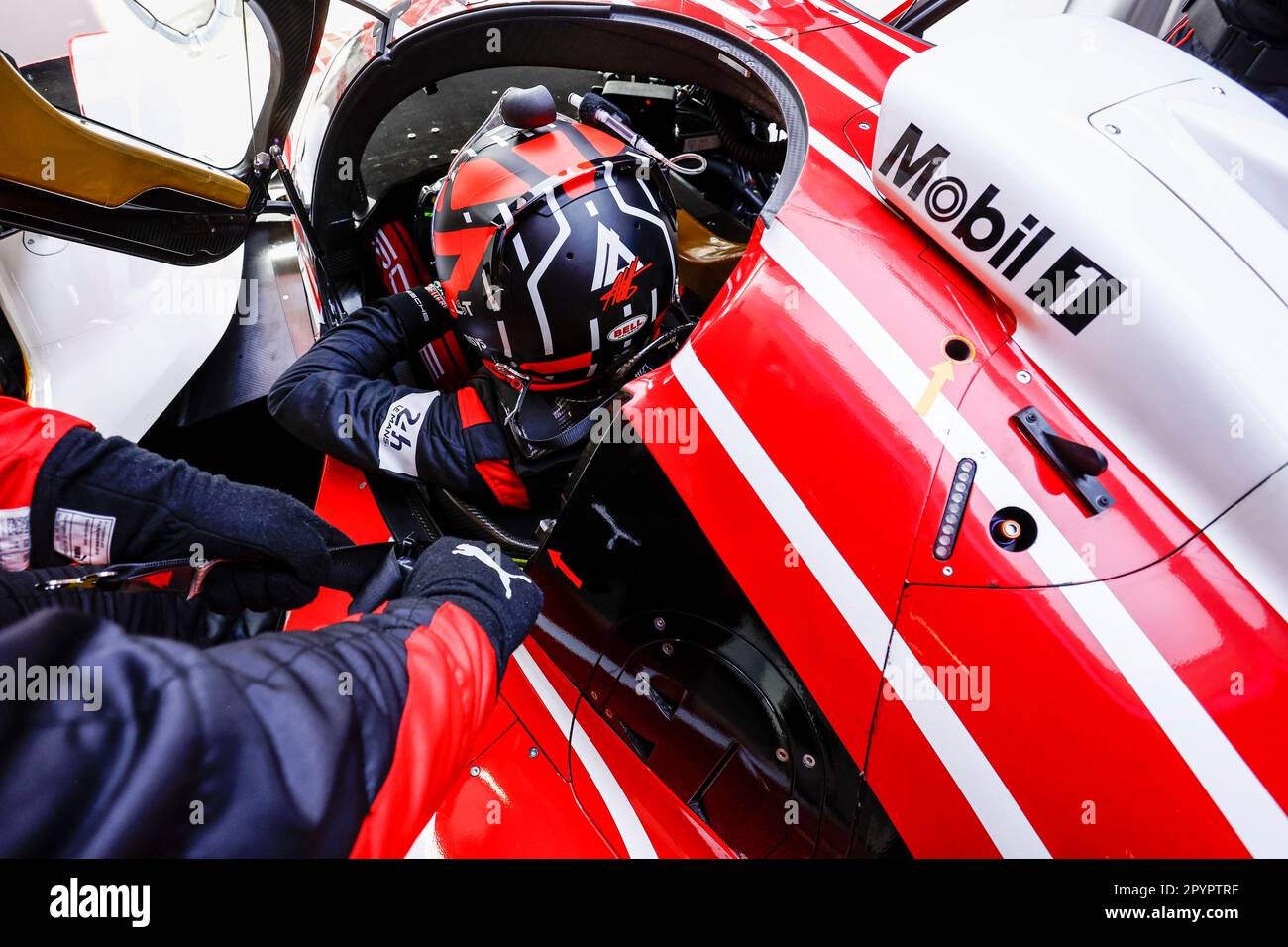 The helmet of andre lotterer hi-res stock photography and images - Alamy