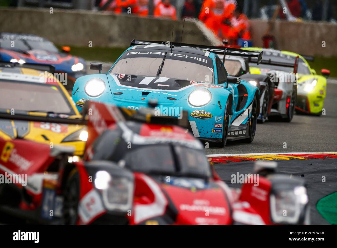 Porsche 911 RSR, Proton Competition (#88), Ryan Hardwick (USA ...