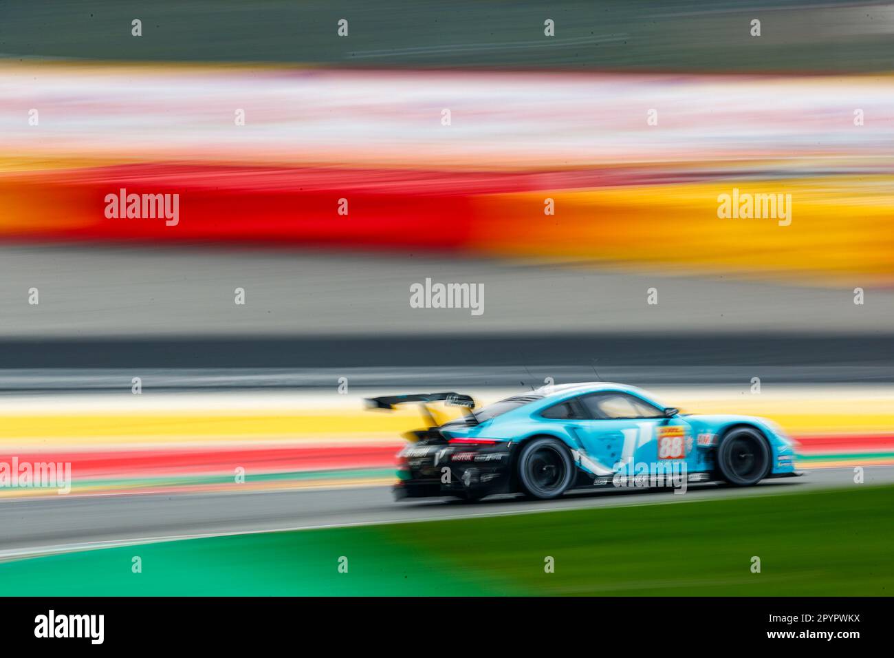 Porsche 911 RSR, Proton Competition (#88), Ryan Hardwick (USA ...