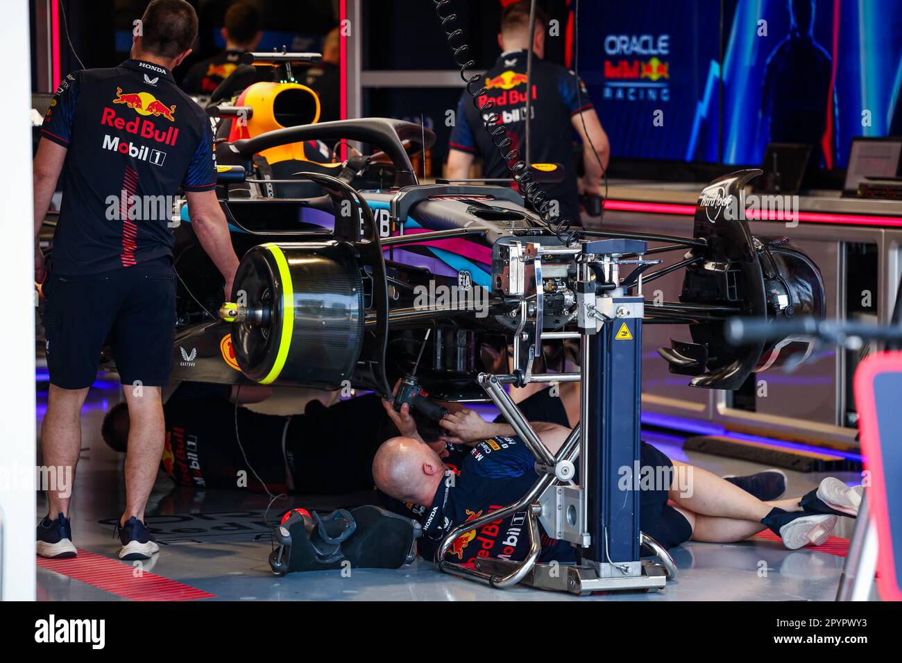 Rome, USA. 04th May, 2023. May 4, 2023, Rome, USA: Mechanics working on ...