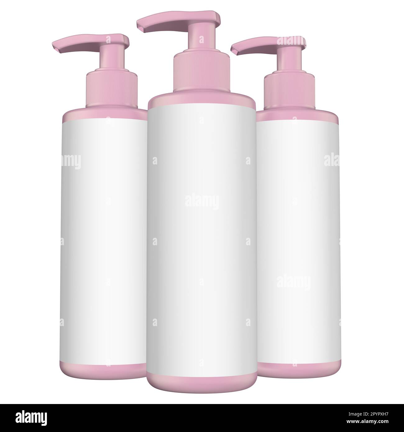 Realistic 3D Rendering Mockup Template Stock Photo - Alamy