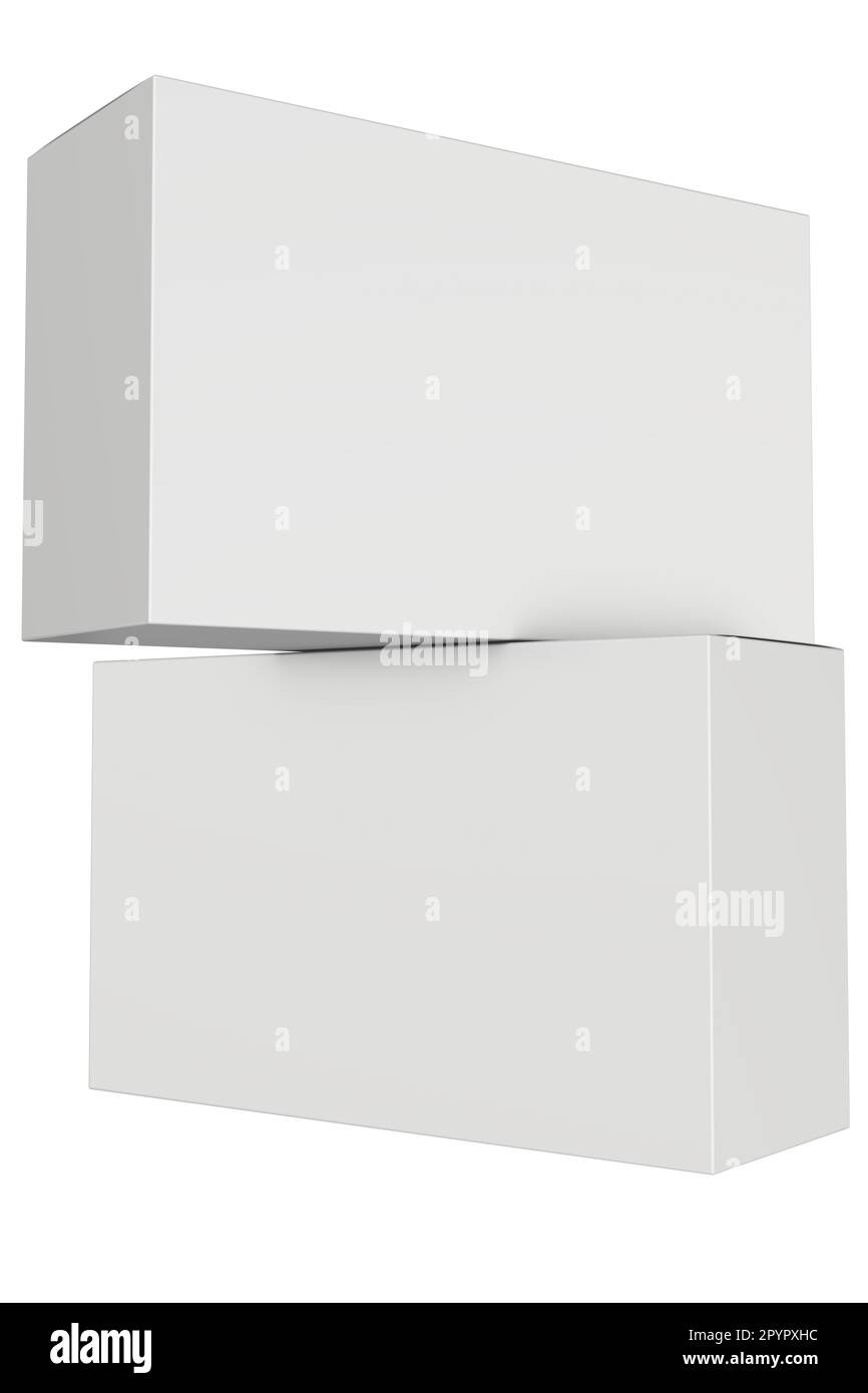 Realistic 3D Rendering Mockup Template Stock Photo - Alamy