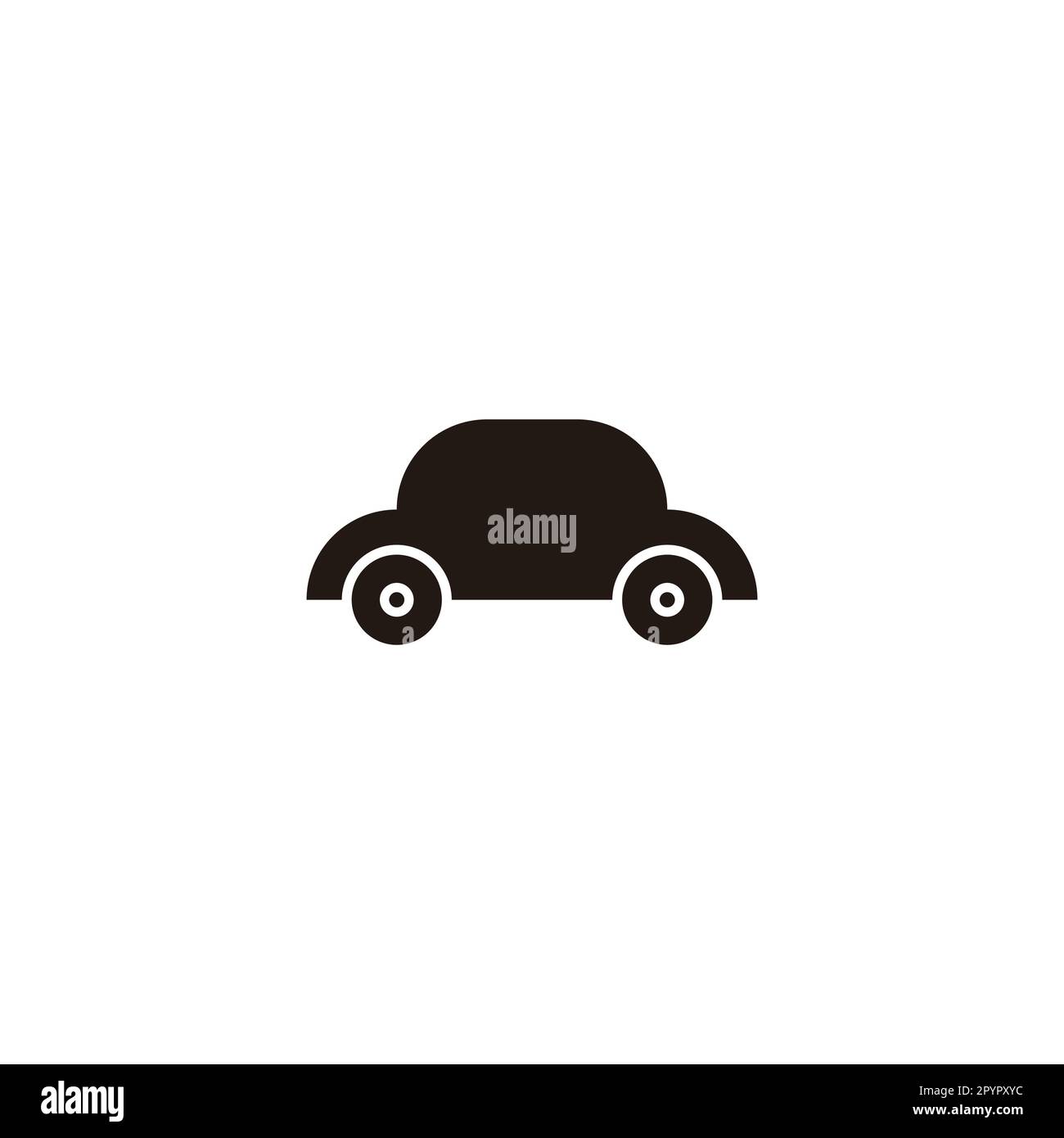 Car, unique geometric symbol simple logo vector Stock Vector Image ...