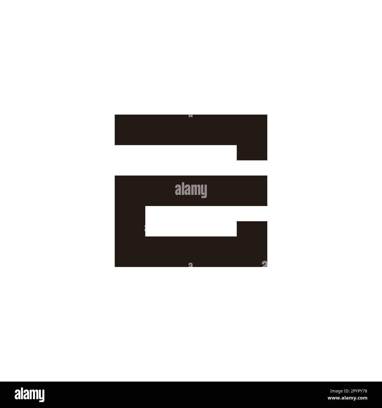 Letter aG Ga a G square, stripe geometric symbol simple logo vector ...