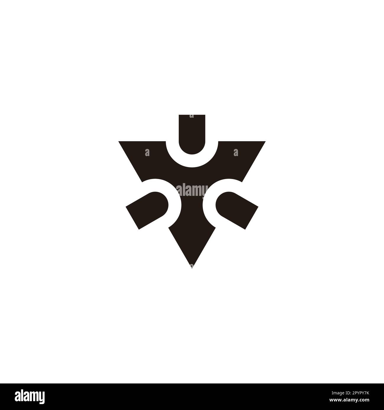 Letter Y bullets geometric symbol simple logo vector Stock Vector Image ...