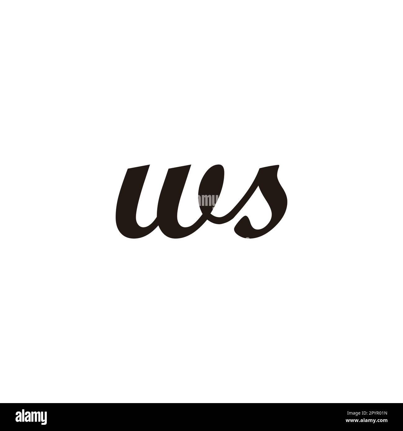 Ws clean logo Cut Out Stock Images & Pictures - Alamy