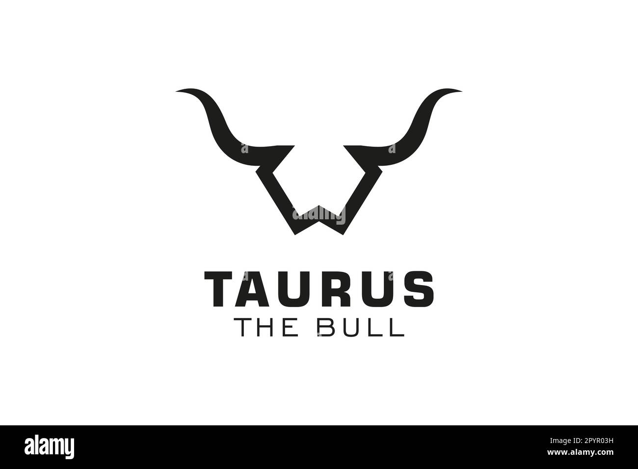 Letter W logo, Bull logo,head bull logo, monogram Logo Design Template ...
