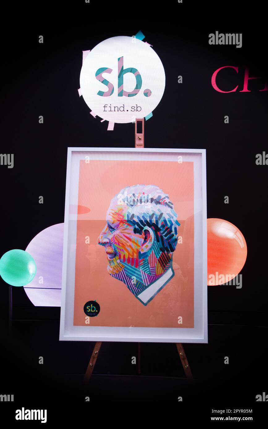 BBC Children in Need launched the digital portrait of King at Outernet ...