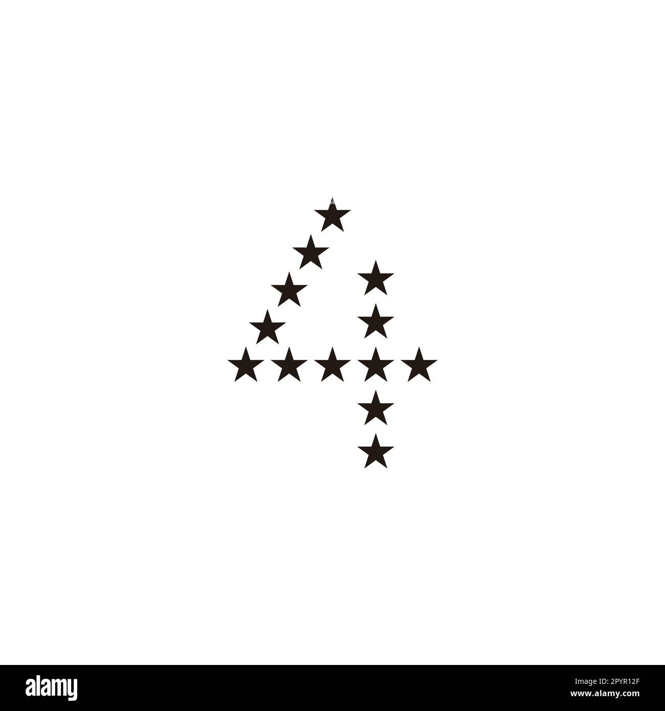 Number the stars Stock Vector Images - Alamy