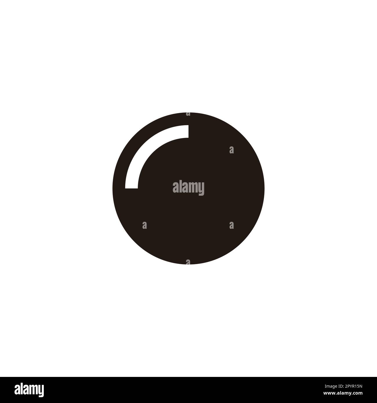 Letter r ball geometric symbol simple logo vector Stock Vector Image ...