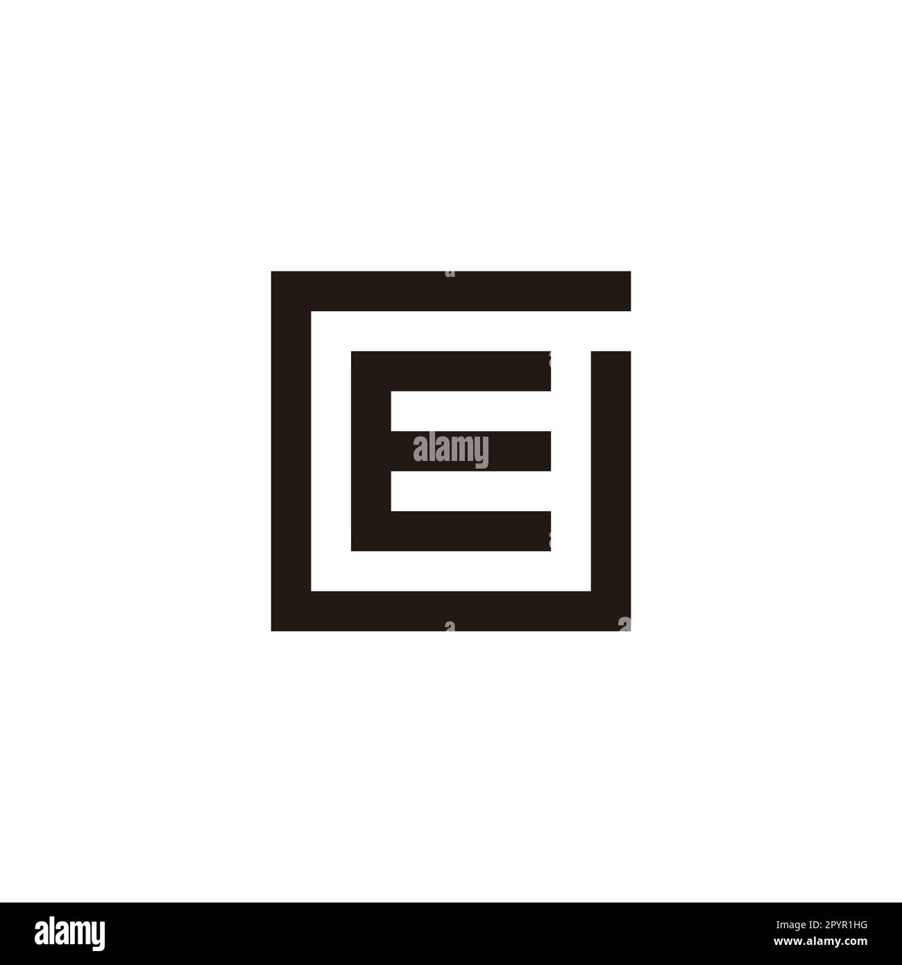 C g e logo Stock Vector Images - Alamy