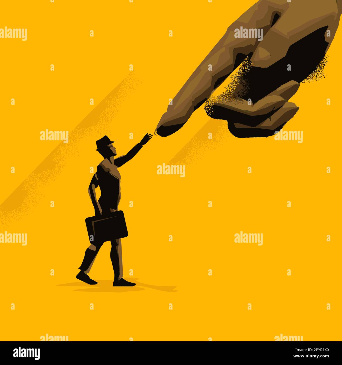 Job seeking vector vectors Stock Vector Images - Alamy