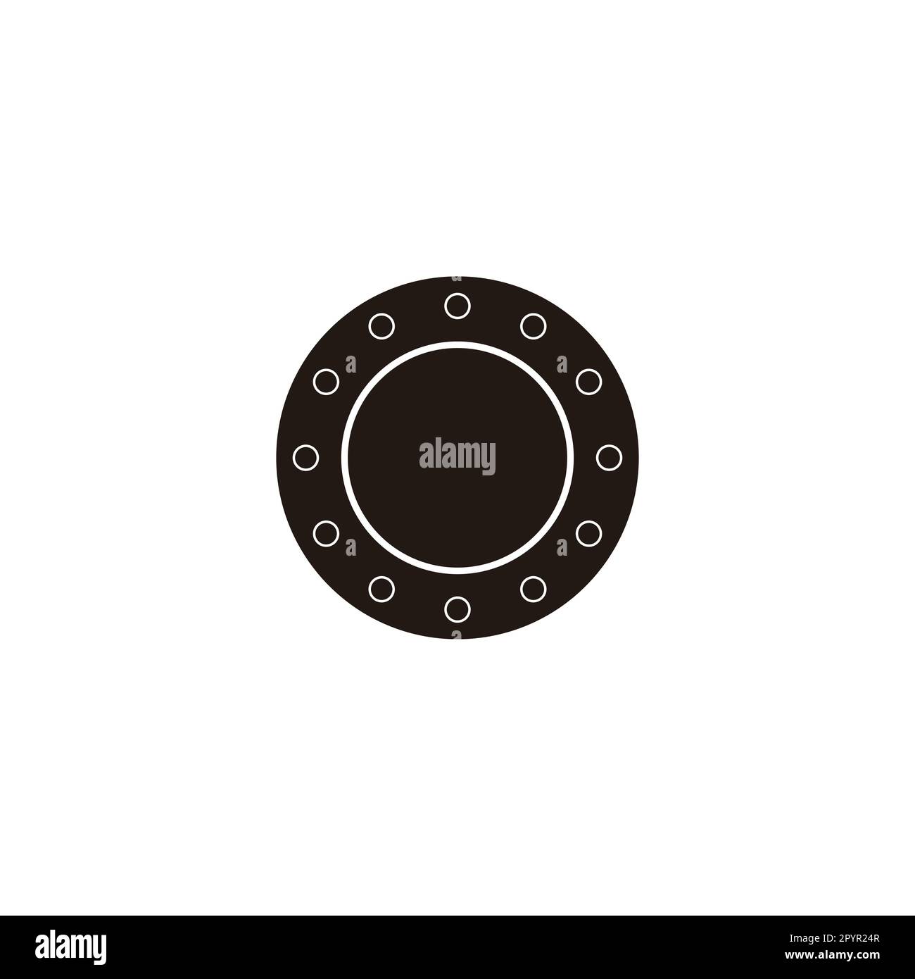 Shield, circle geometric symbol simple logo vector Stock Vector Image ...