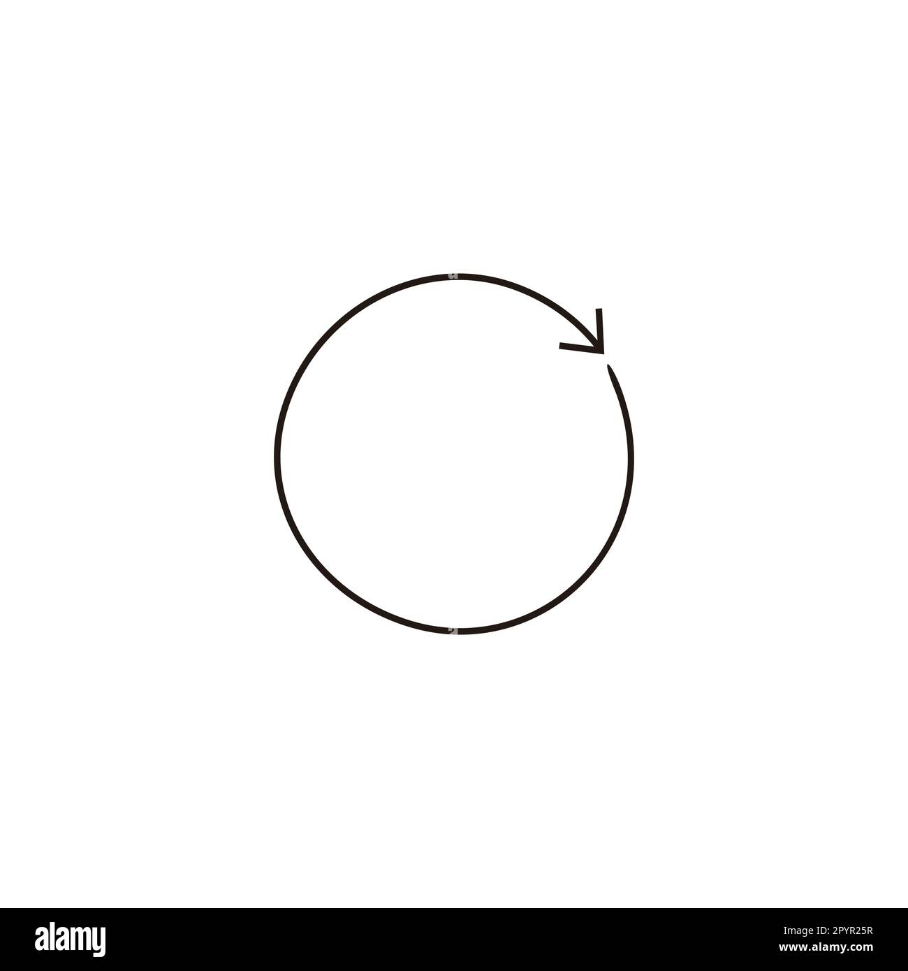 Letter o round, line geometric symbol simple logo vector Stock Vector ...