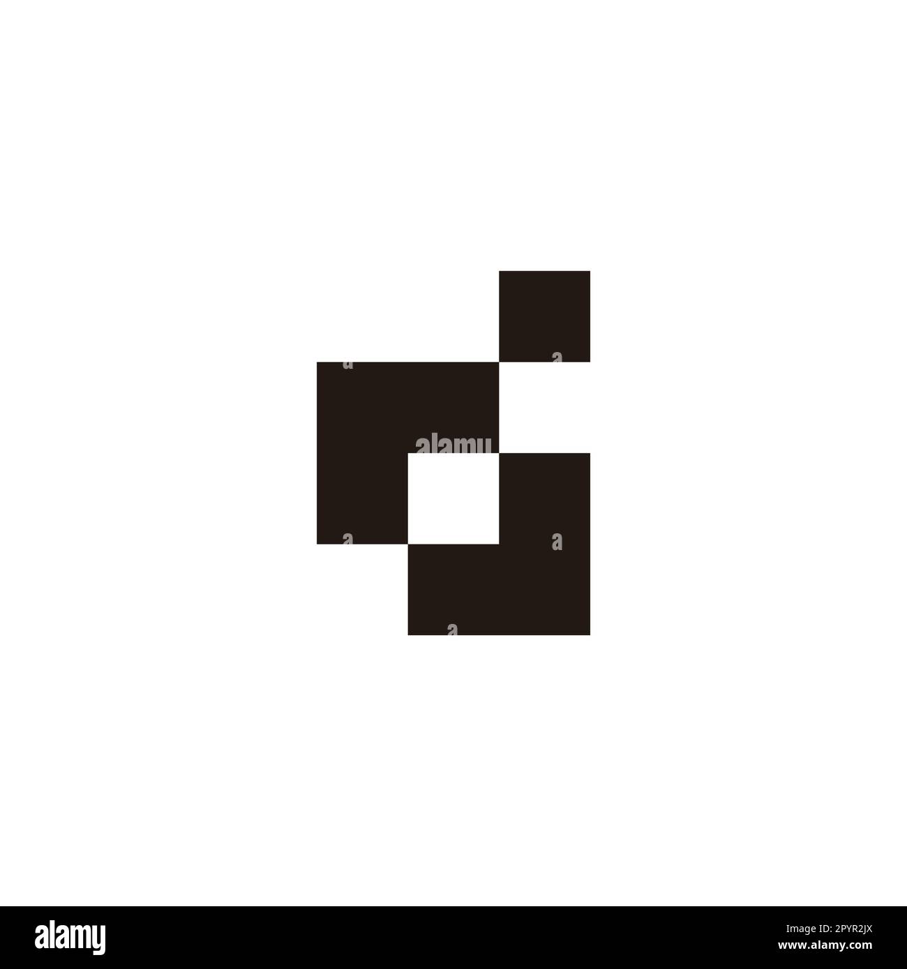 Letter r d square, d geometric symbol simple logo vector Stock Vector ...