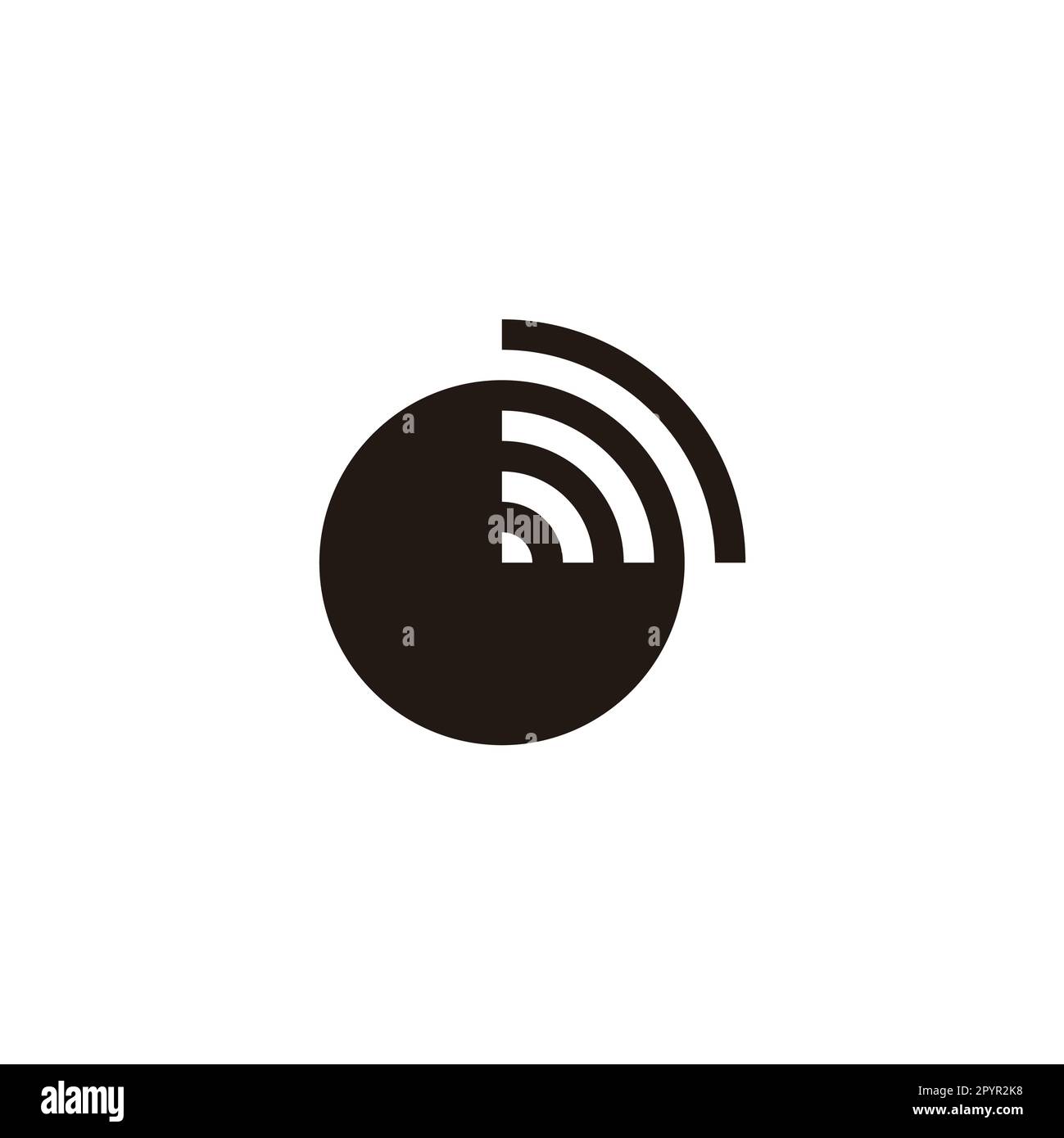 Letter G signal geometric symbol simple logo vector Stock Vector Image ...