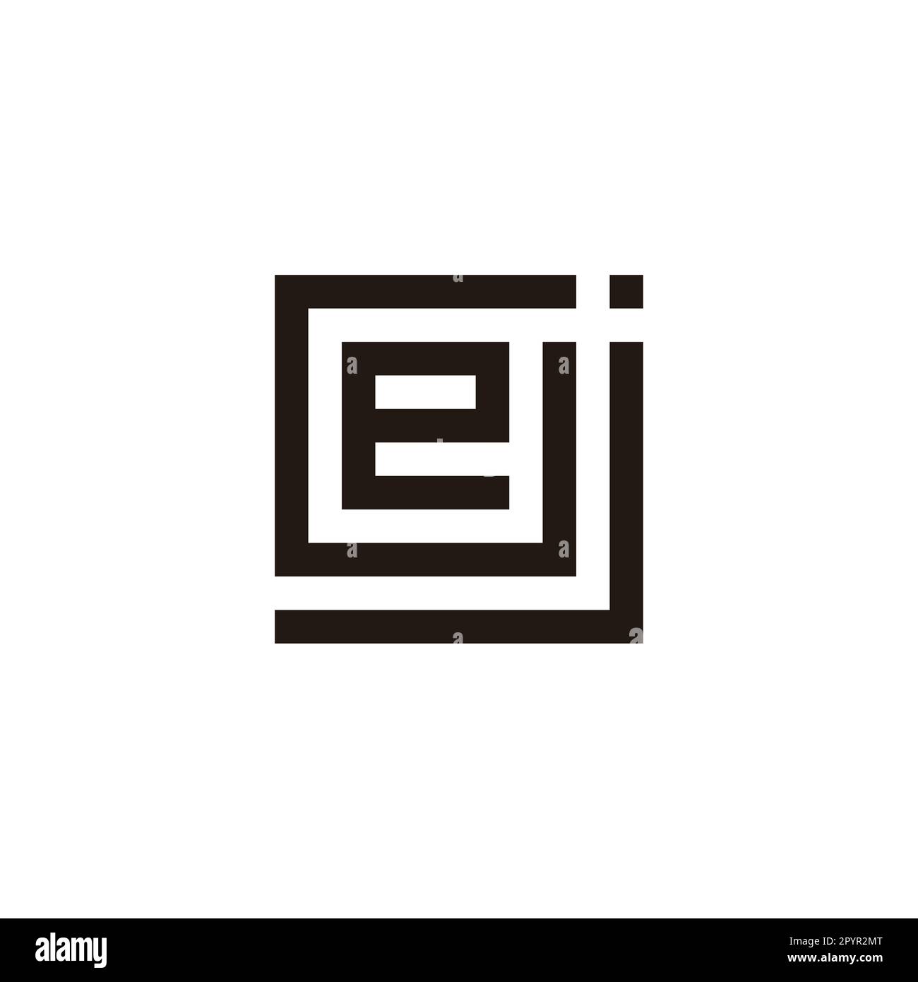 Letter J G And E Square Geometric Symbol Simple Logo Vector Stock Vector Image And Art Alamy 