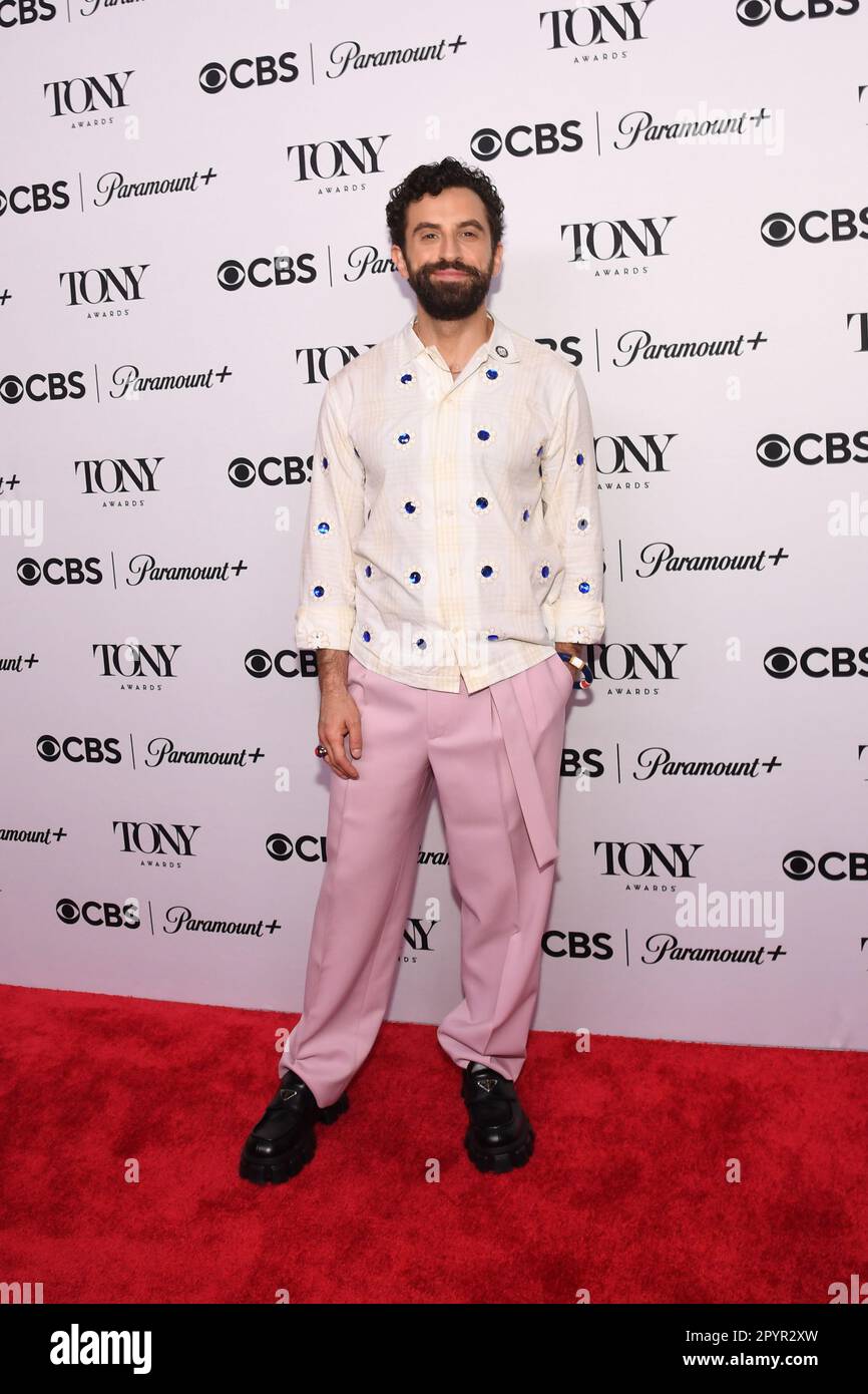 New York, USA. 04th May, 2023. Brandon Uranowitz walking the red carpet ...