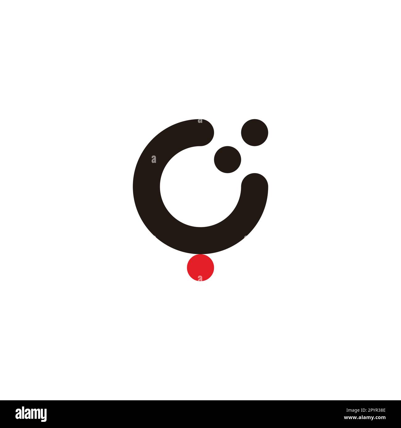 Letter G cart, circles geometric symbol simple logo vector Stock Vector ...