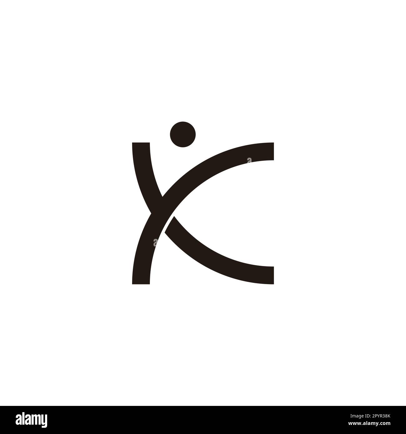 Letter Yk Ky Y K Fresh Healthy Geometric Symbol Simple Logo Vector Stock Vector Image And Art Alamy