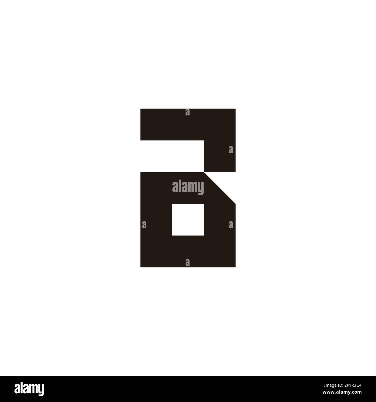 Letter a diamond, square geometric symbol simple logo vector Stock ...