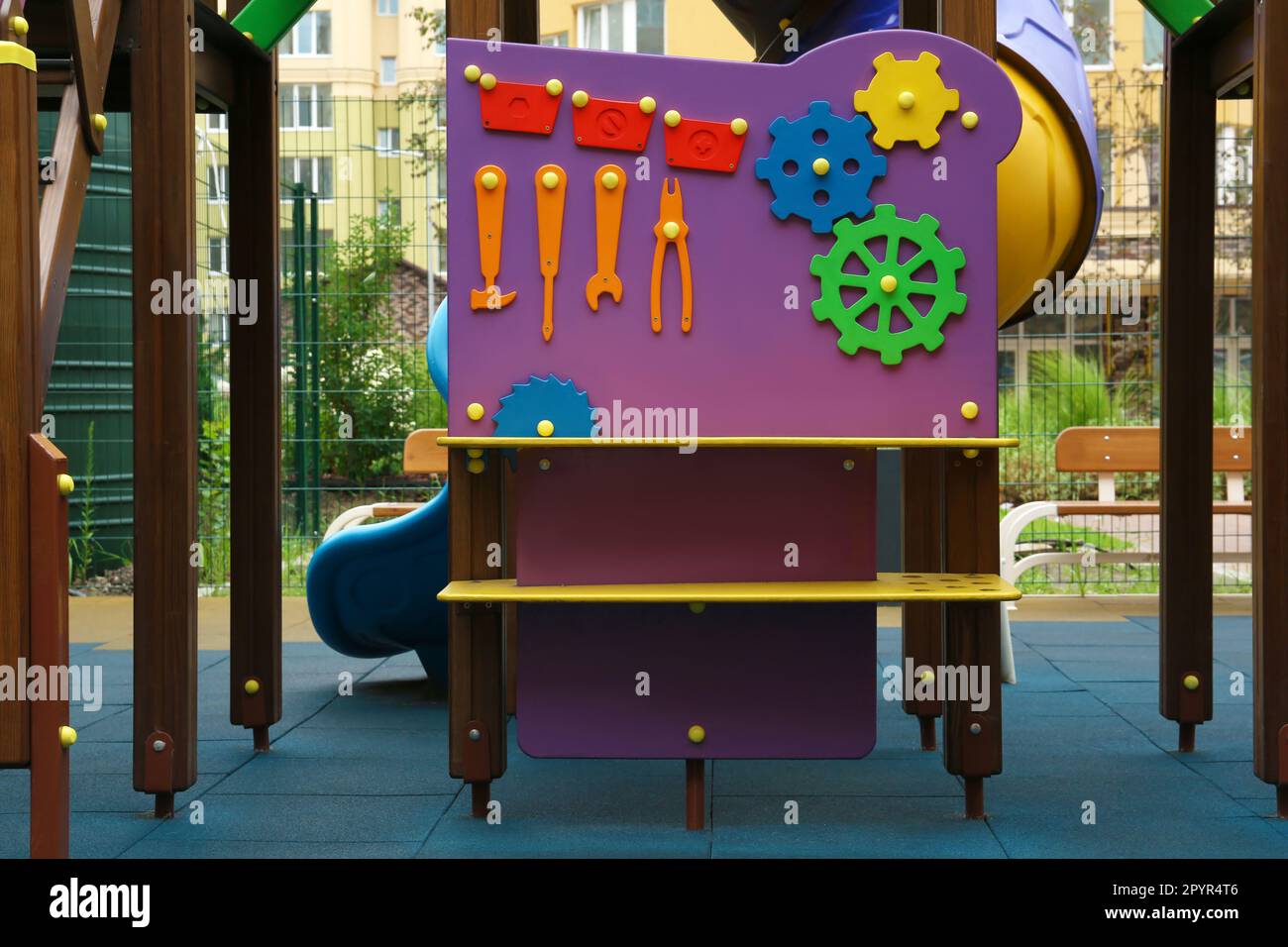 Busy playground hi-res stock photography and images - Alamy