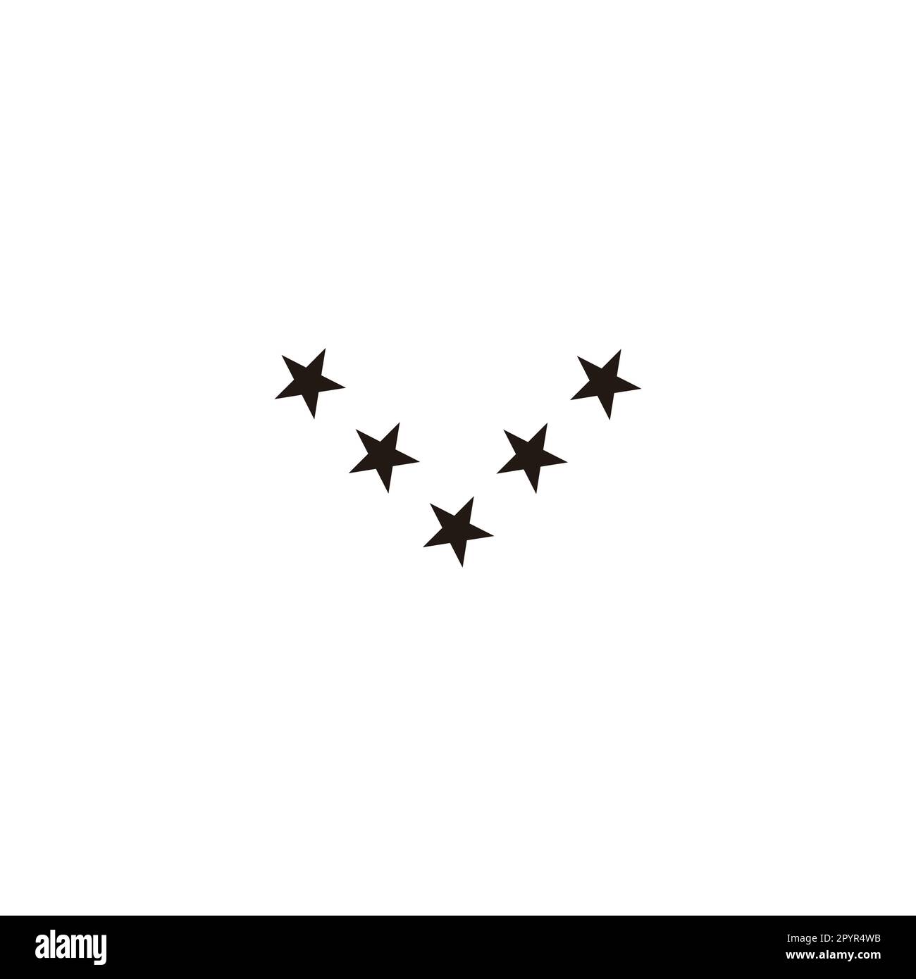 V star monogram logo vector vectors hi-res stock photography and images ...