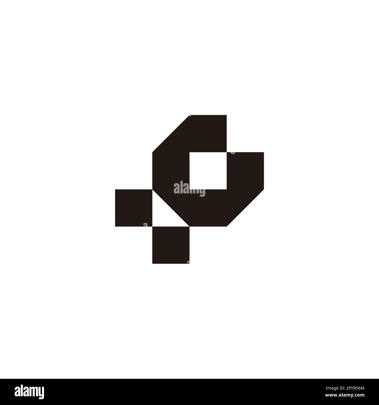 Gf logo design Stock Vector Images - Alamy