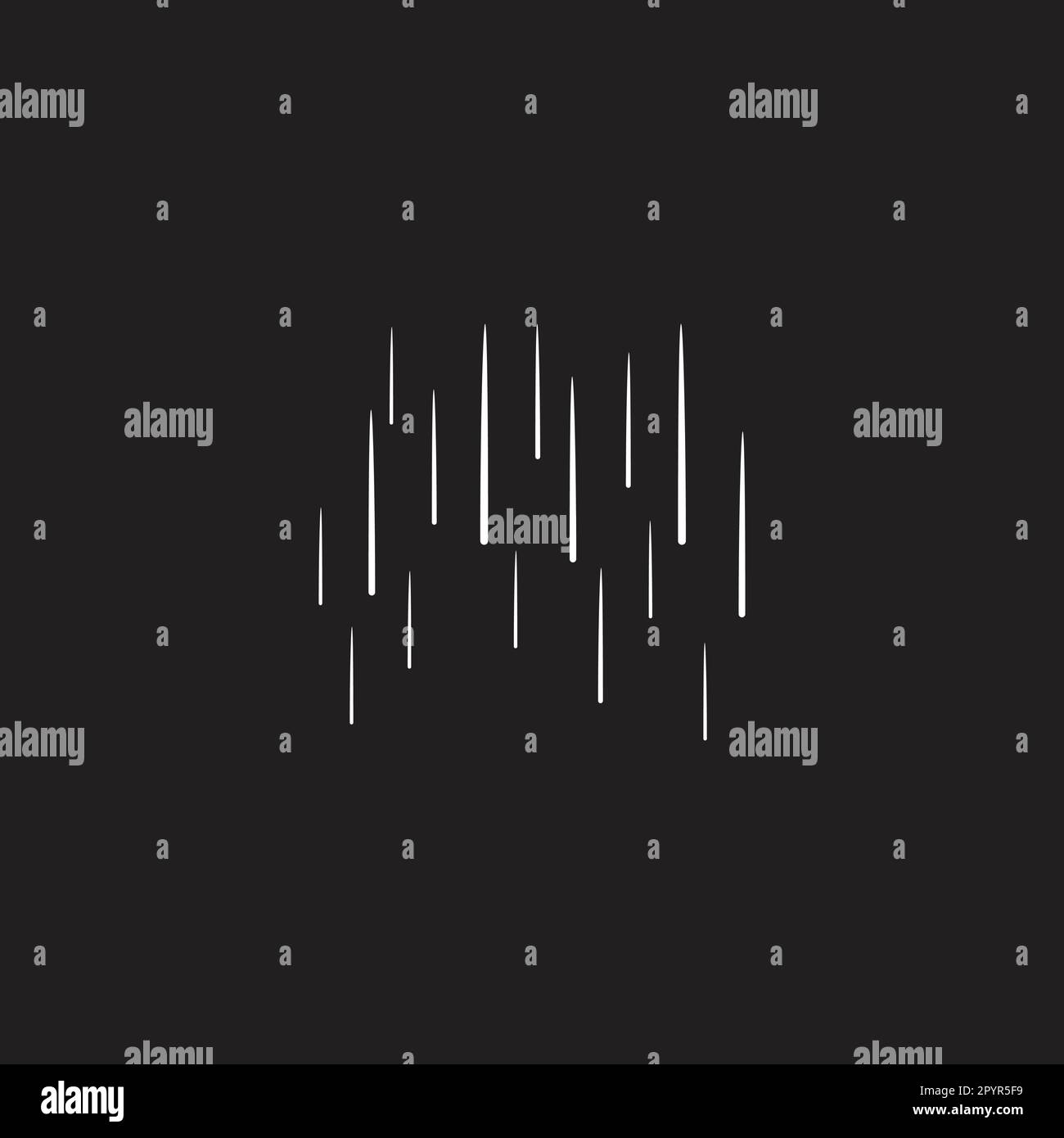 Rain, geometric symbol simple logo vector Stock Vector Image & Art - Alamy