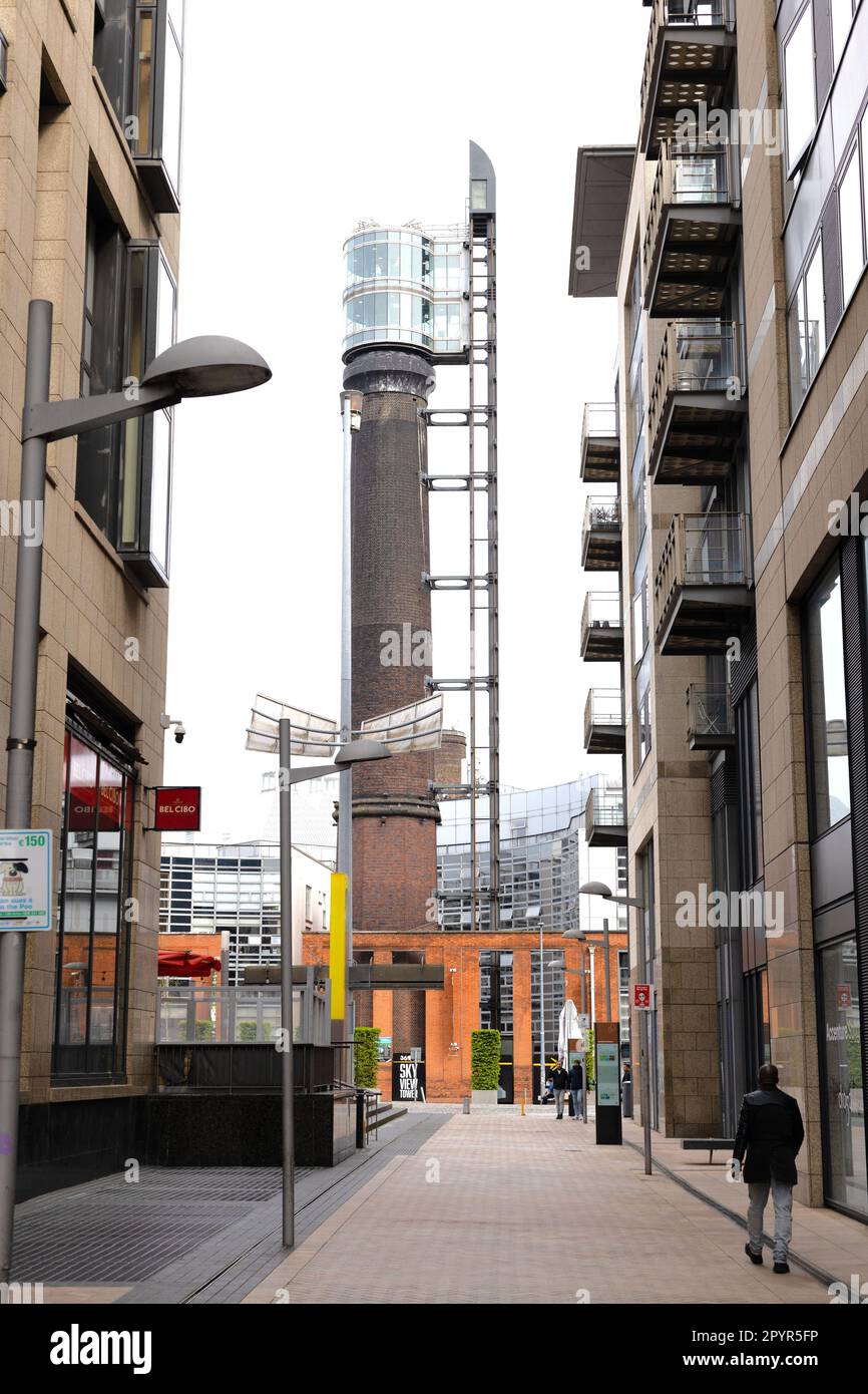 The Chimney Viewing Tower in Dublin, Ireland Stock Photo - Alamy