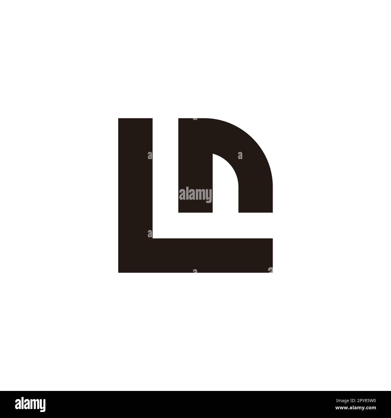 Letter Ln diamond geometric symbol simple logo vector Stock Vector Image & Art - Alamy