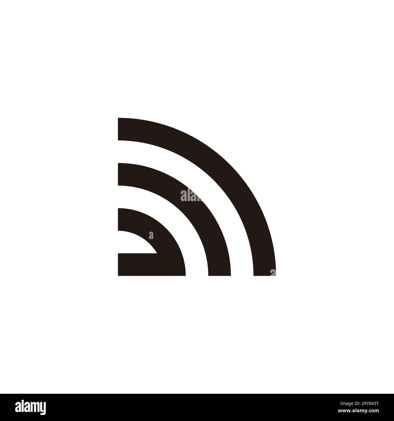 Number 3 signal geometric symbol simple logo vector Stock Vector Image ...