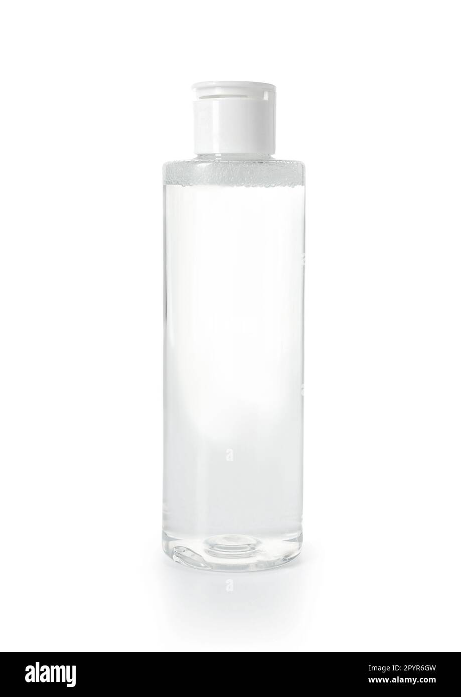 Bottle of micellar water on white background Stock Photo - Alamy