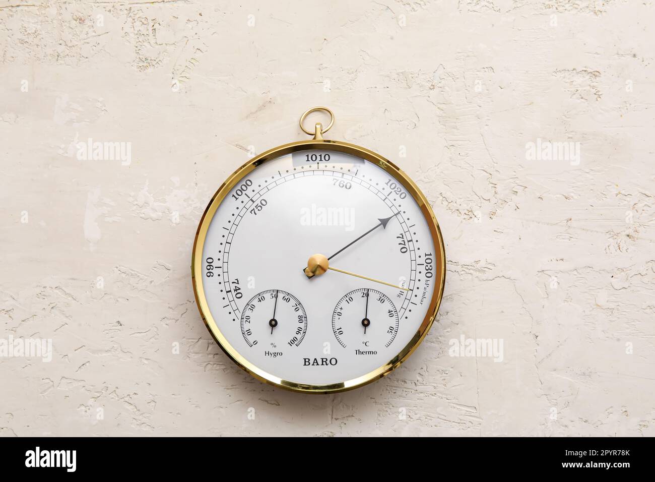 Barometer measuring barometric atmospheric hi-res stock photography and ...