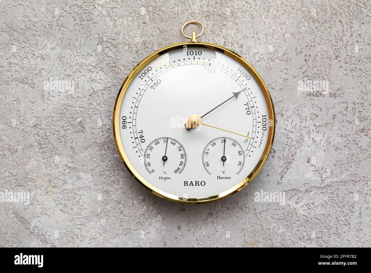 Barometer measuring barometric atmospheric hi-res stock photography and ...