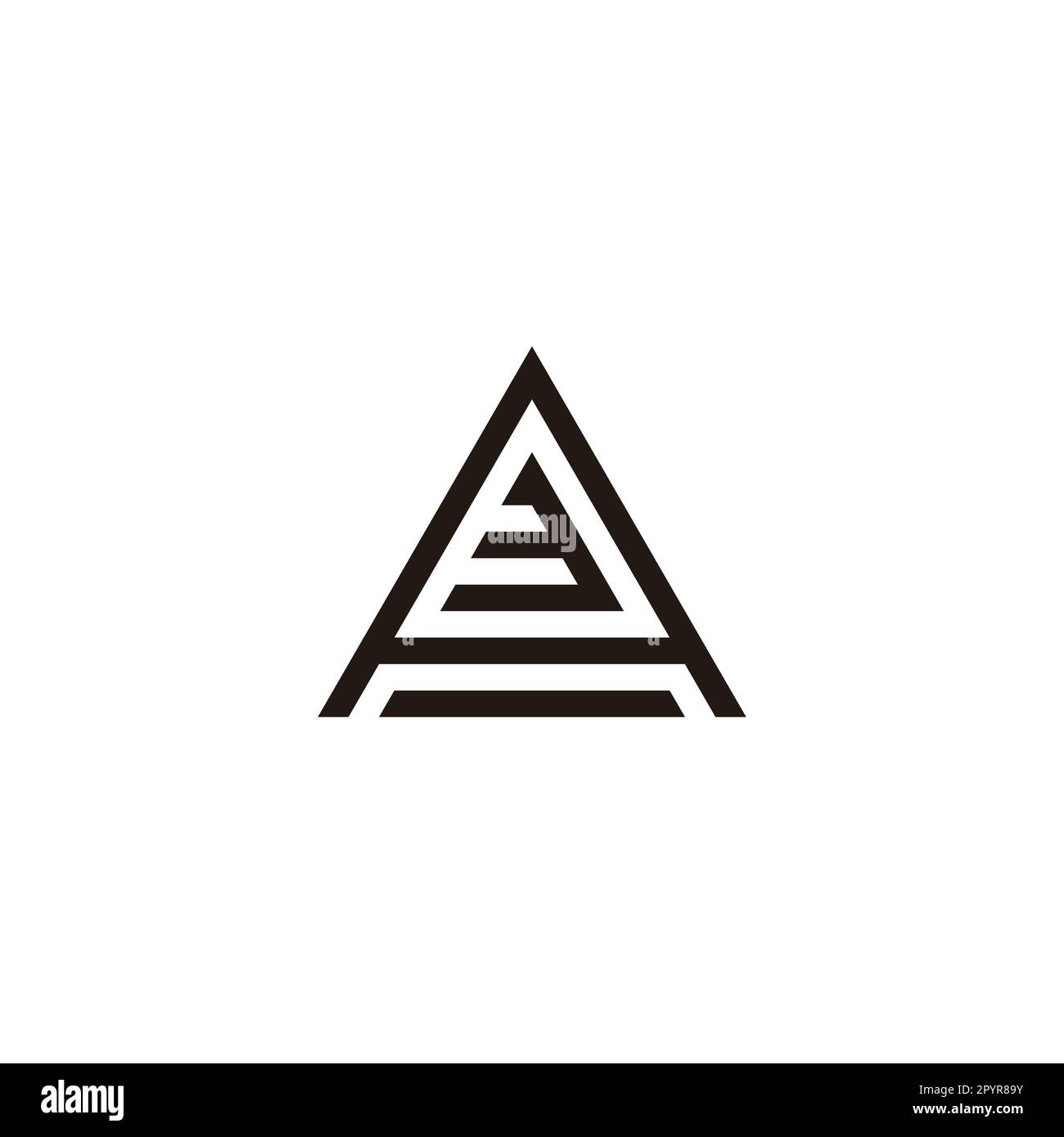 3 letter logo hi-res stock photography and images - Alamy