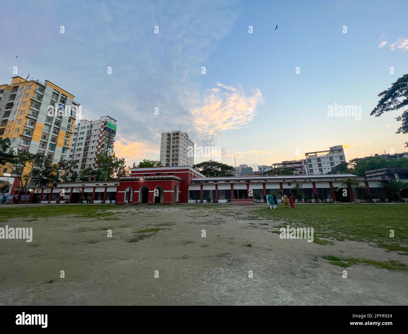 View of Mymensingh Zilla School in Bangladesh Stock Photo - Alamy