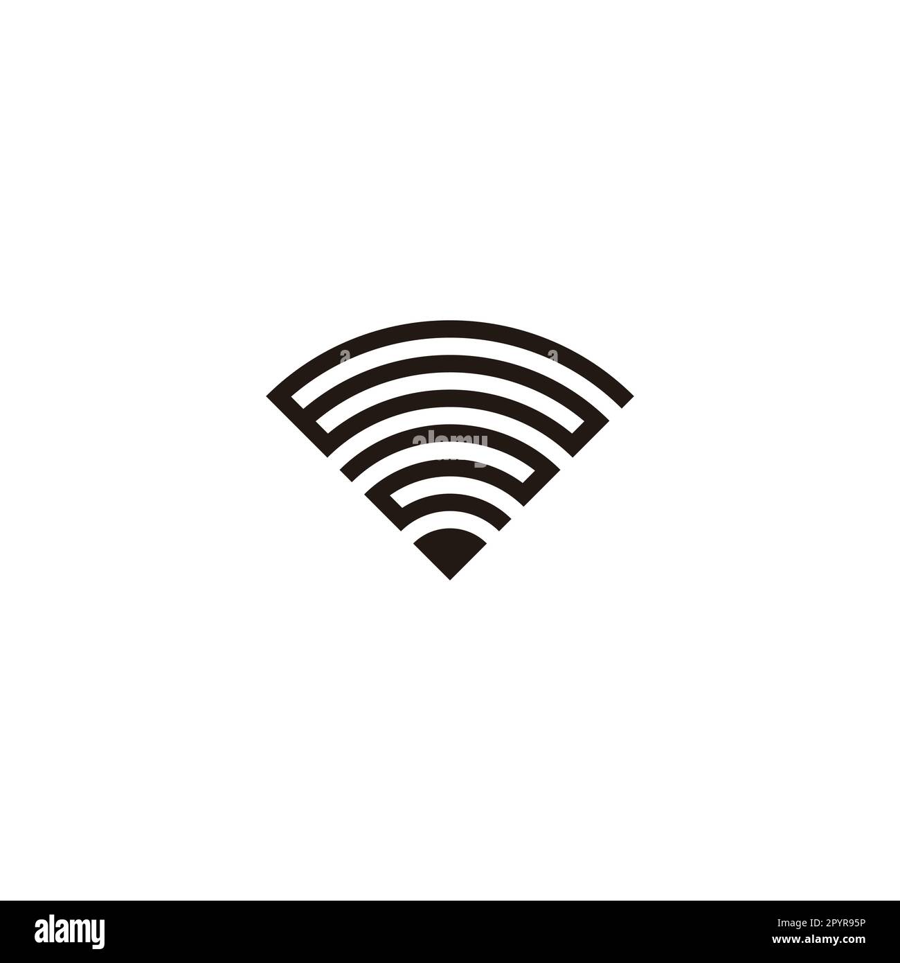 Number 6 and 2 pencil geometric symbol simple logo vector Stock Vector ...