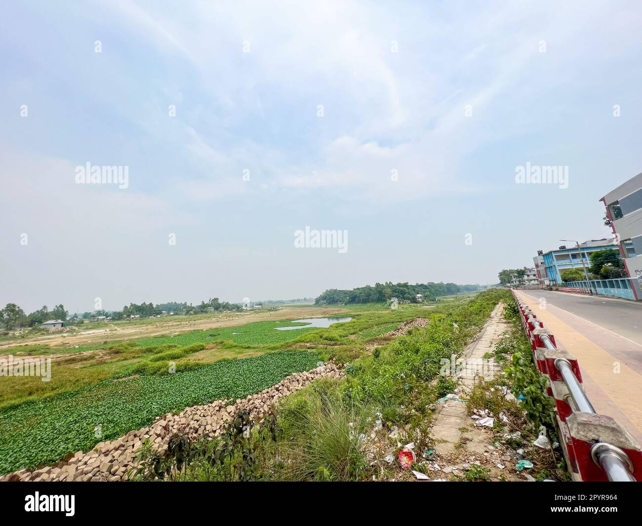 Scenic view of rural area of Bangladesh Stock Photo - Alamy