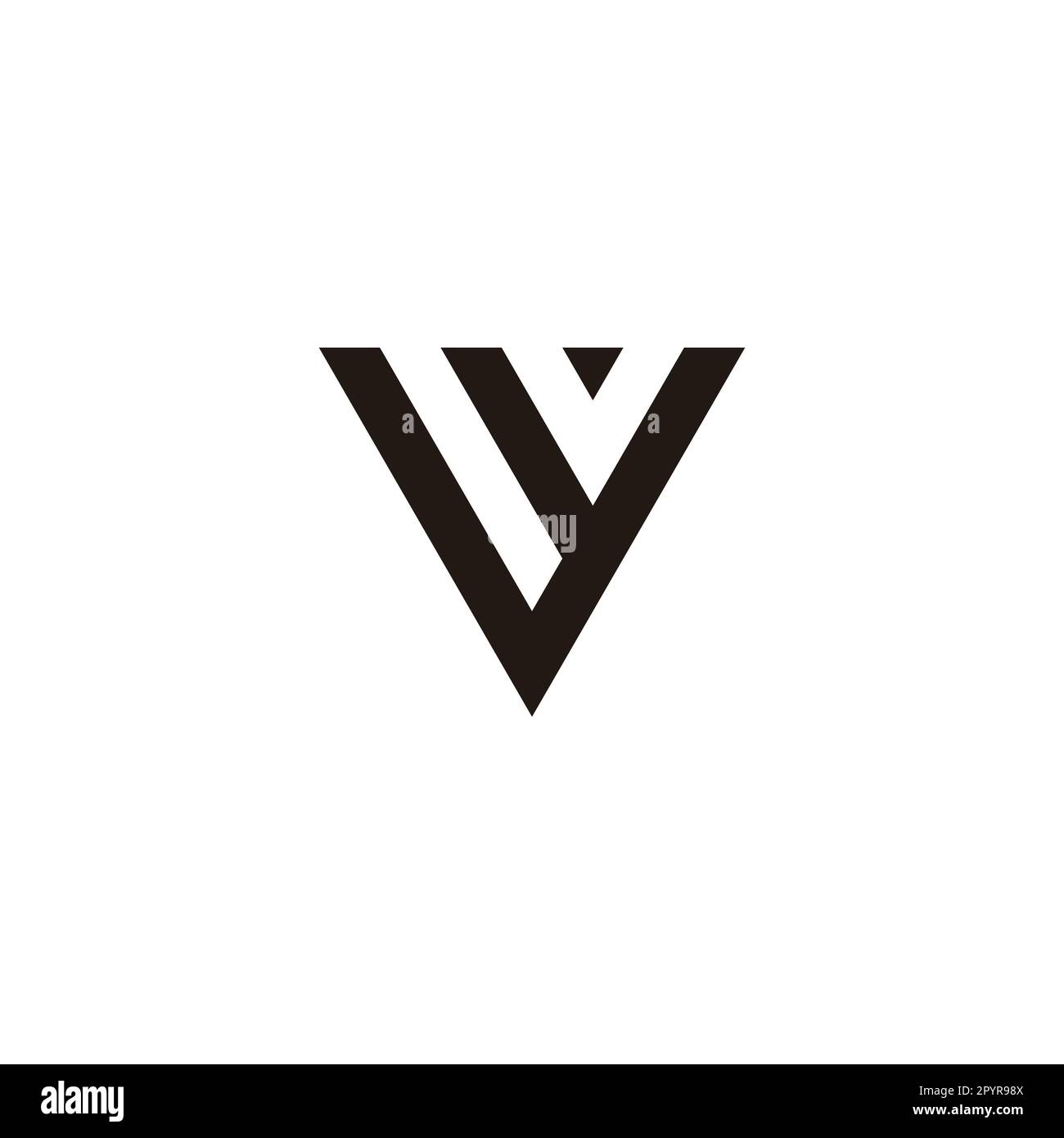 Letter Y And V Triangle Drop Geometric Symbol Simple Logo Vector Stock Vector Image And Art Alamy 