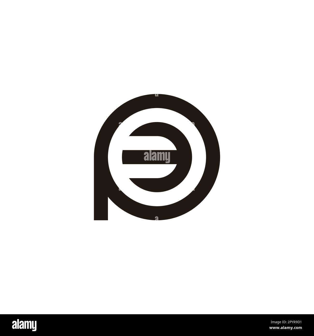 Number p Stock Vector Images - Alamy