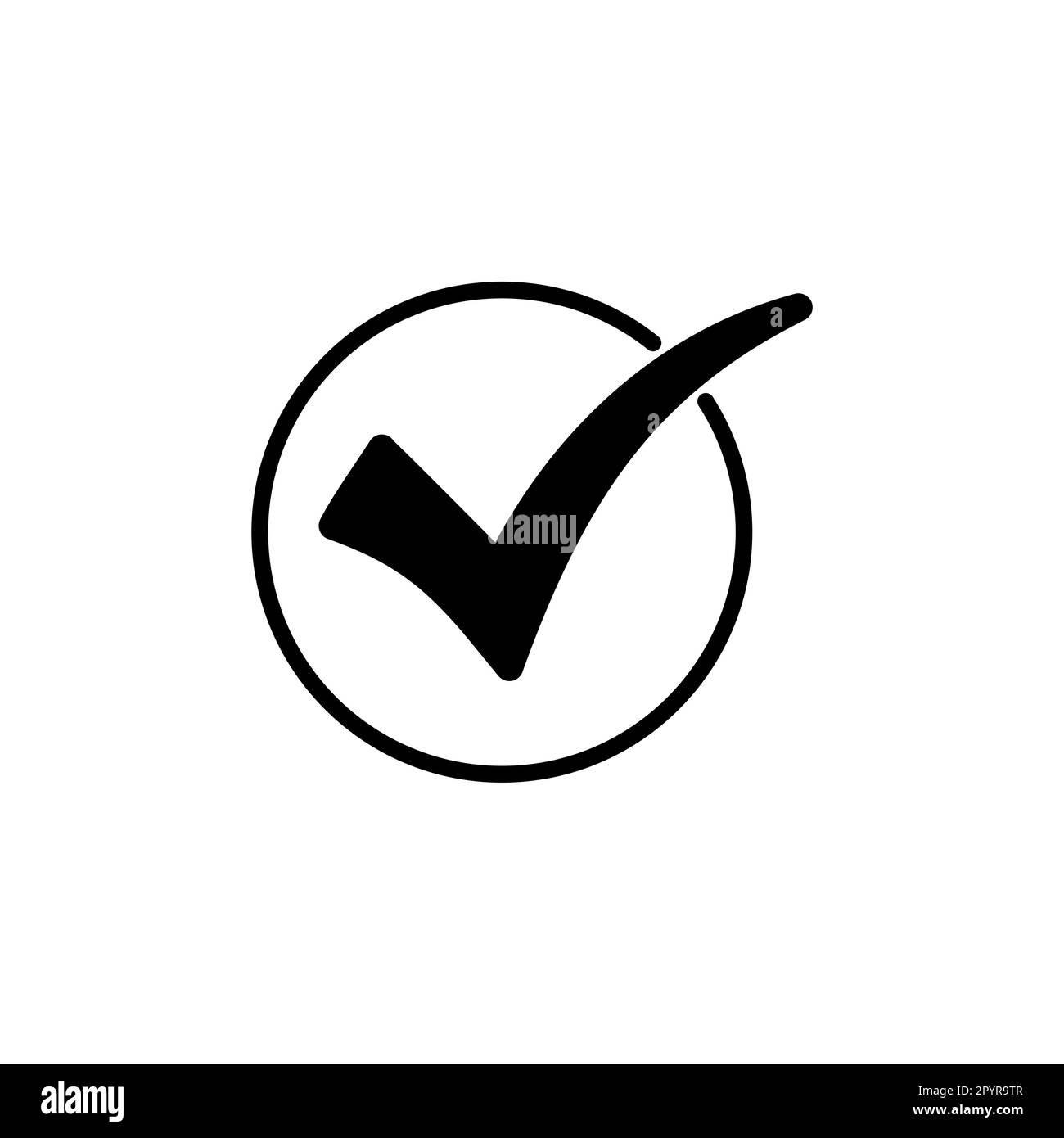 check icon vector. check mark icon. check list button icon Stock Vector ...