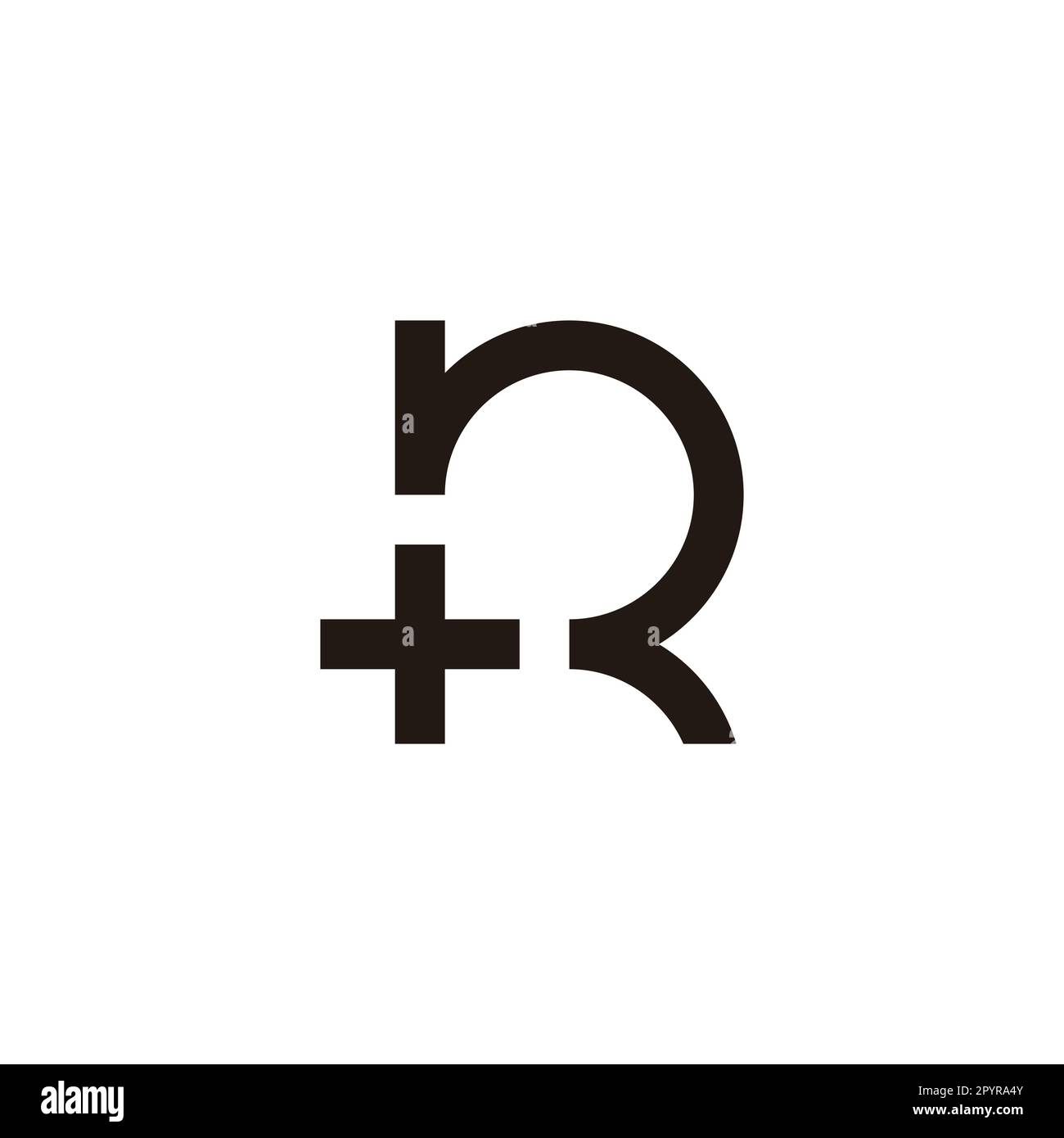 R plus Cut Out Stock Images & Pictures - Alamy