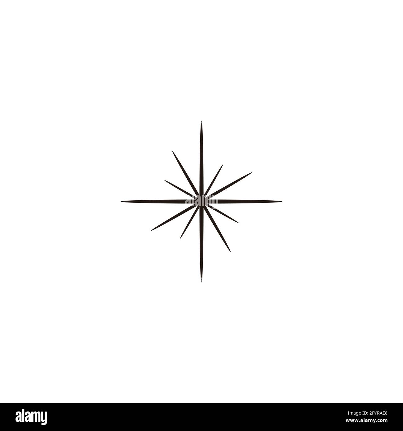 Sun, light geometric symbol simple logo vector Stock Vector Image & Art ...