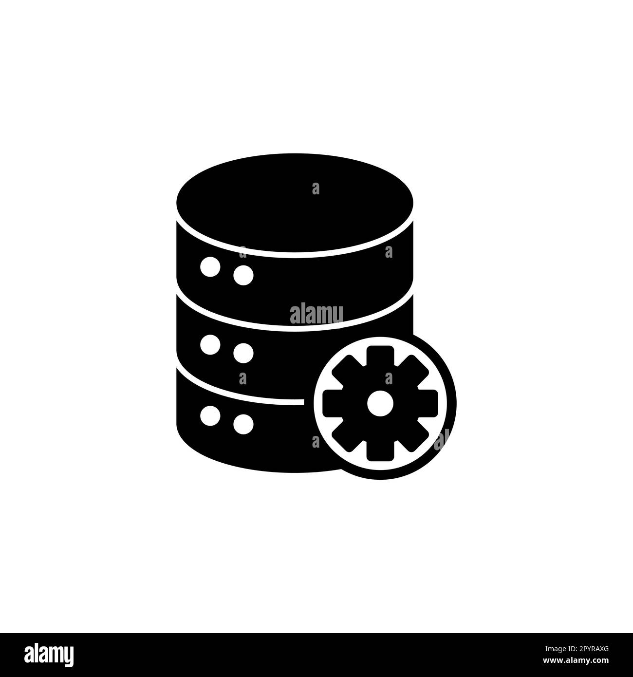 Database Icon Vector Server Icon Storage Stock Vector Image And Art Alamy