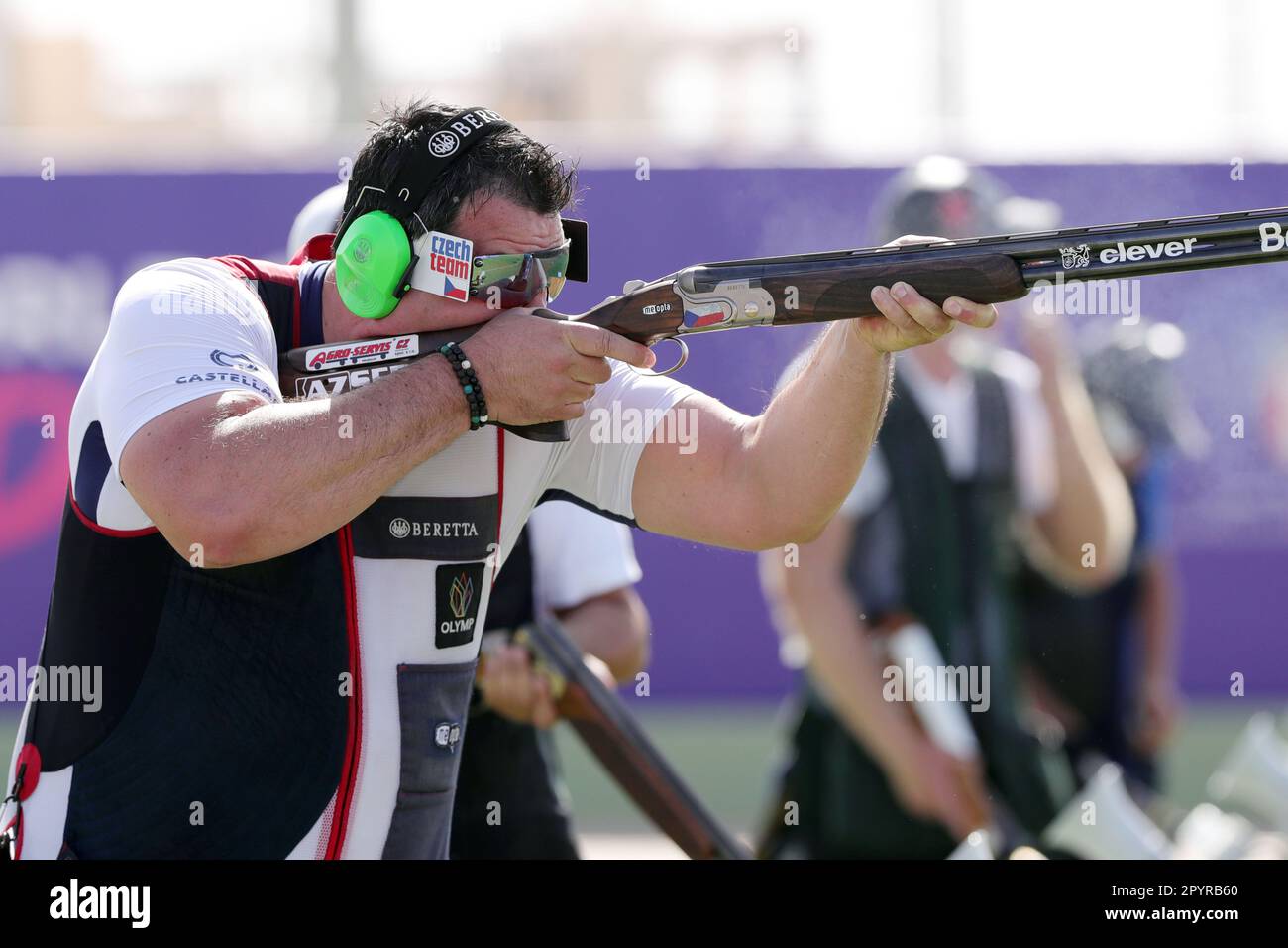 Cairo, Egypt. 4th May, 2023. Jiri Liptak of the Czech Republic competes ...