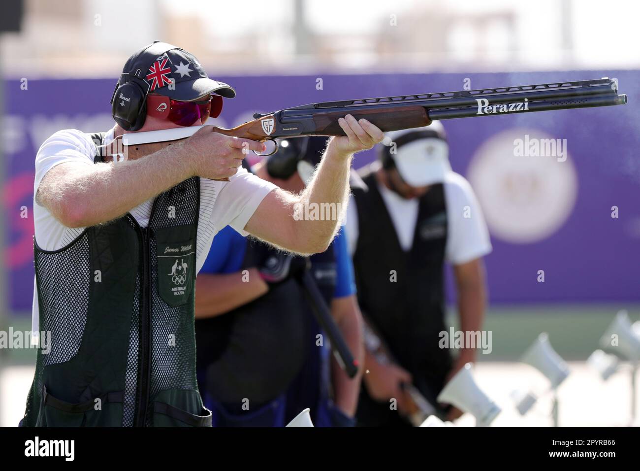 Cairo, Egypt. 4th May, 2023. James Willett of Australia competes during ...